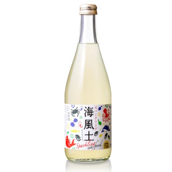 Fukucho "Seafood" Sparkling Sake 500ml – Woodstock Singapore