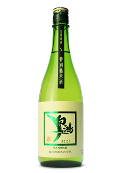 HAKUKO Tokubetsu Junmai “Green Label” 720ml – Woodstock Singapore