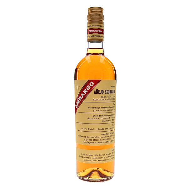 Embargo Añejo Exquisito Rum – Woodstock Singapore